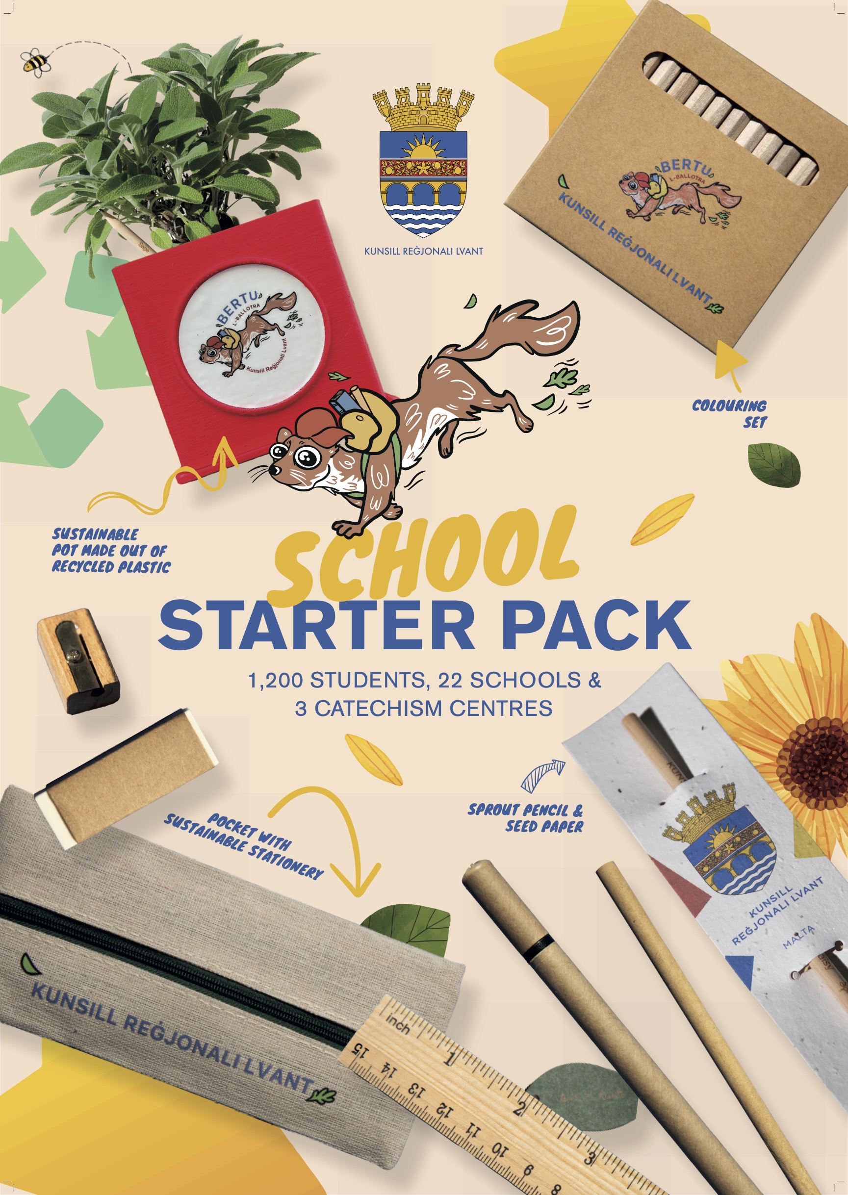 School Starter Pack Project - Second Edition - Reġjun Lvant